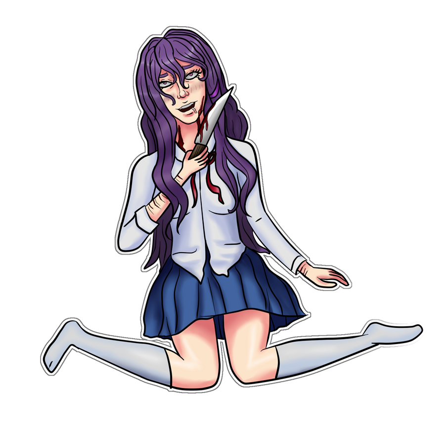 Yuri Ddlc Fan Art 2 By Chisoff On Deviantart