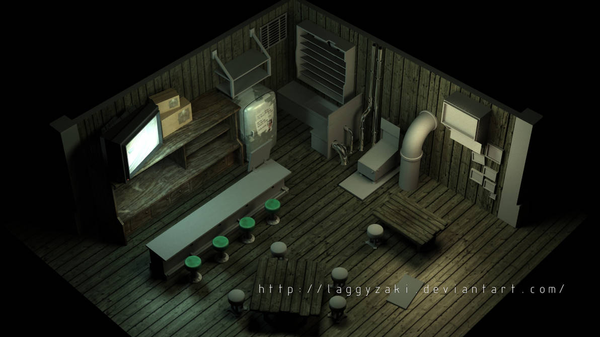 Ff7 Tifas Bar Work In Progress Shot By Laggyzaki On Deviantart
