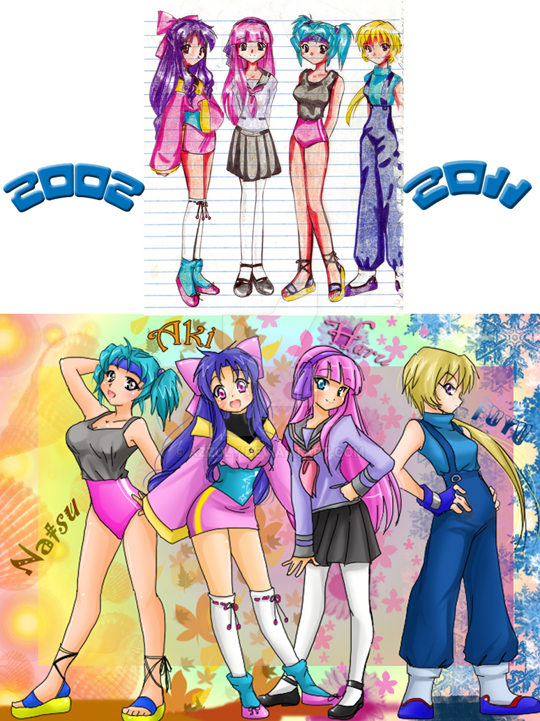 Before And Now By Azzuly On DeviantArt before-and-now-by-azzuly-on-deviantart