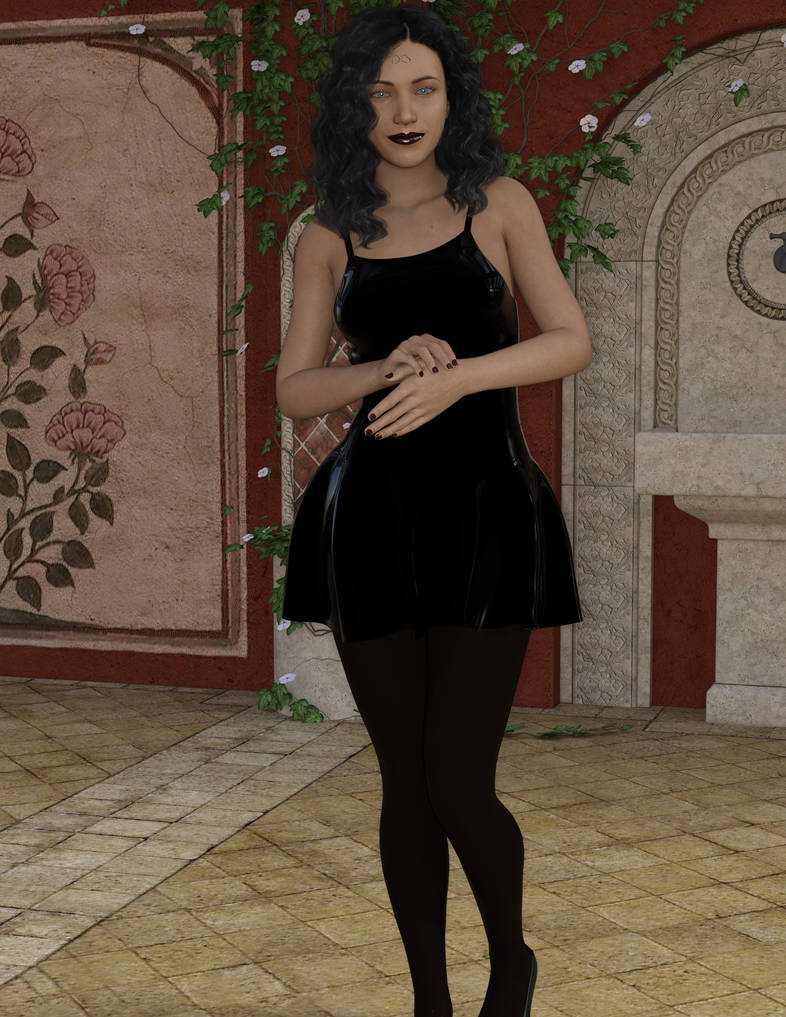 Woman In Black Leotard By Fckimmel On Deviantart