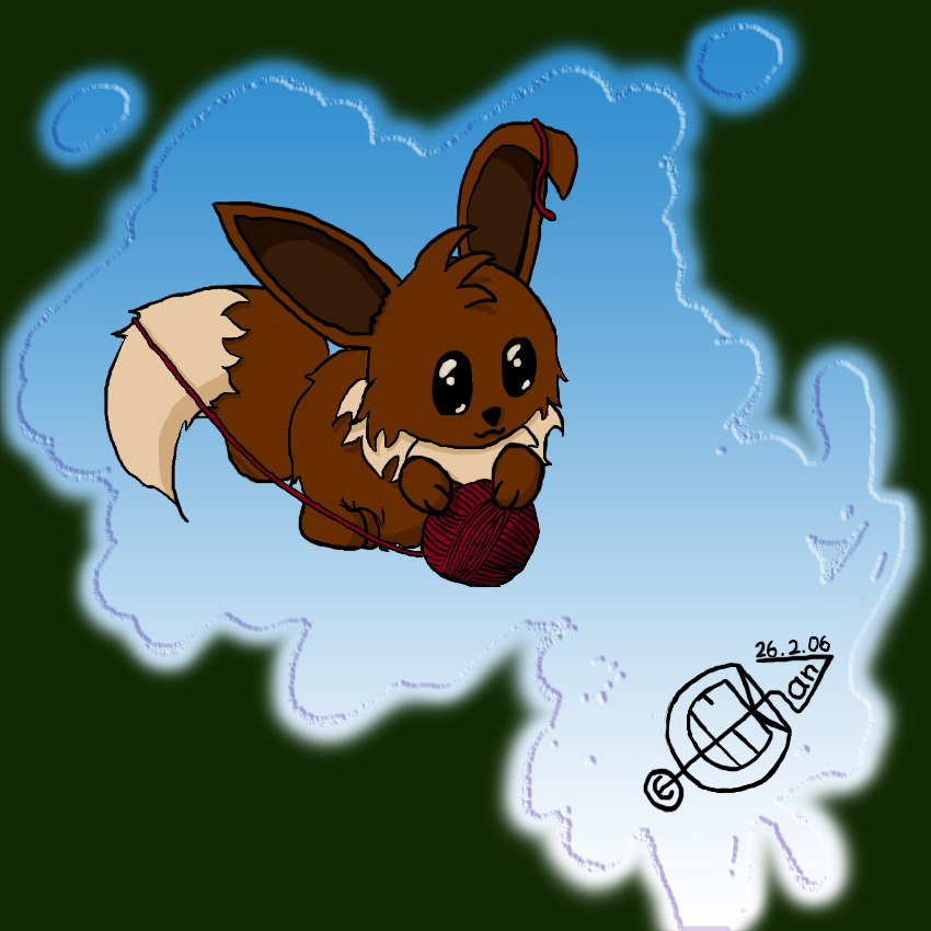 Playing Eevee By Elik Chan On Deviantart