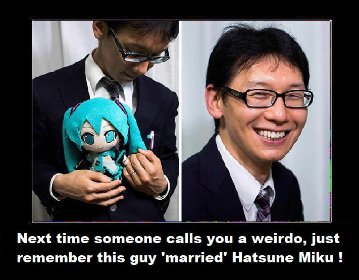 Guy Marries Hatsune Miku By Doctorwhoone On Deviantart