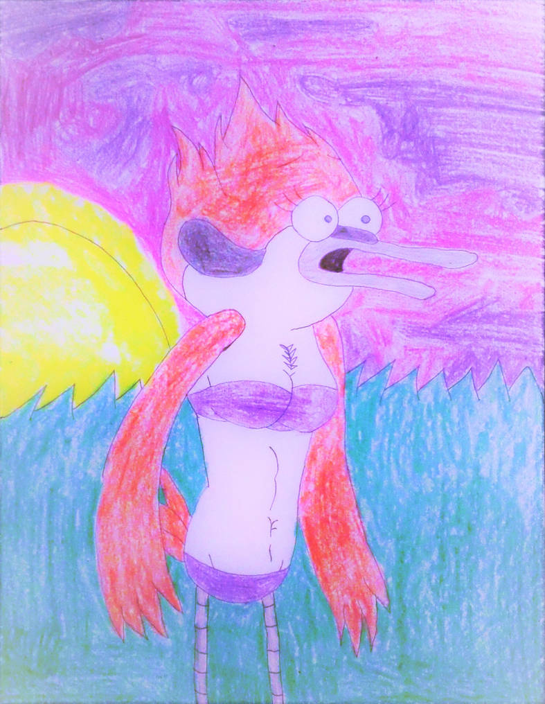 Regular Show Margaret With The Wind By Thereedster On Deviantart