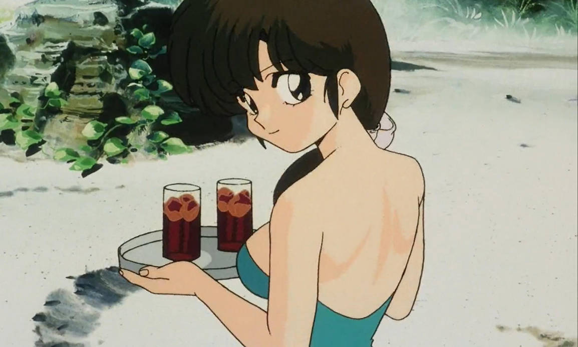 Ranma 12 Kasumi Tendo Has Your Drinks By Thereedster On Deviantart