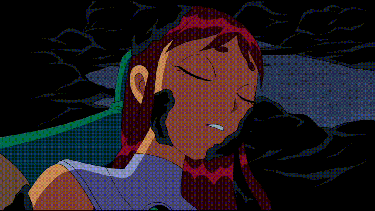 Teen Titans Starfire Regains Consciousness By Thereedster On Deviantart