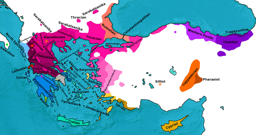 Map of Greek Dialects by Thumboy21 on DeviantArt Map of Greek Dialects by Thumboy21 on DeviantArt
