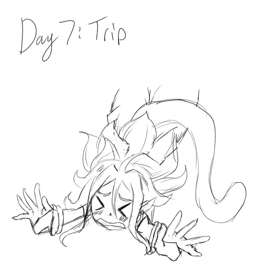 Inktober 2022, Day 7 - Trip by ColonelFats69 on DeviantArt Inktober 2022, Day 7 - Trip by ColonelFats69 on DeviantArt