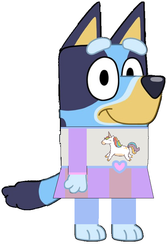 Unicorn Bluey By Jacobst75 On Deviantart