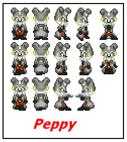 Peppy Hare Sprite Sheet by SWSU-Master on DeviantArt