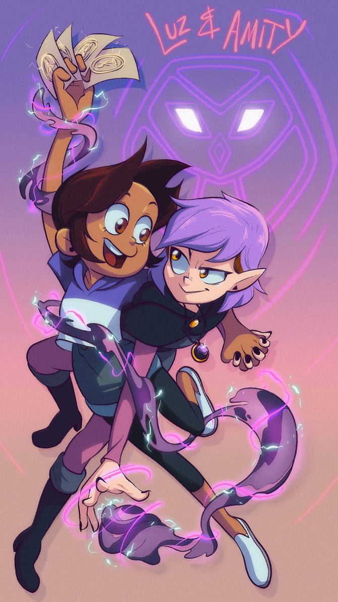 The Owl House Luz And Amity By Vladimirjazz On Deviantart