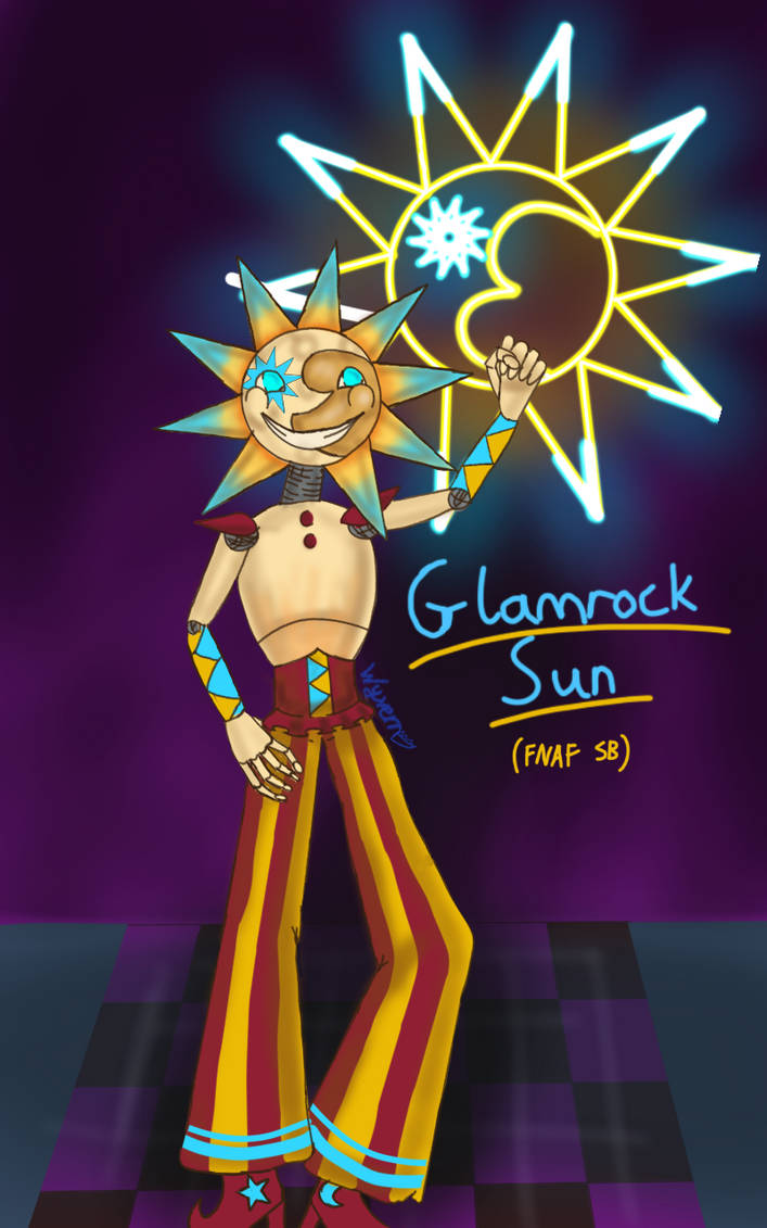 Glamrock Sun (Daycare attendant) by WyvernsGold on DeviantArt Glamrock Sun (Daycare attendant) by WyvernsGold on DeviantArt