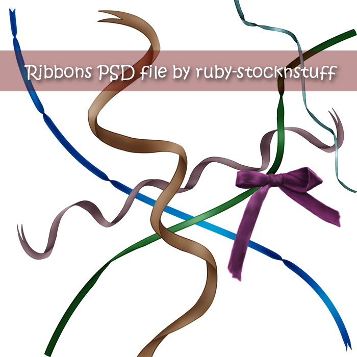 Ribbons by ruby-stocknstuff on DeviantArt