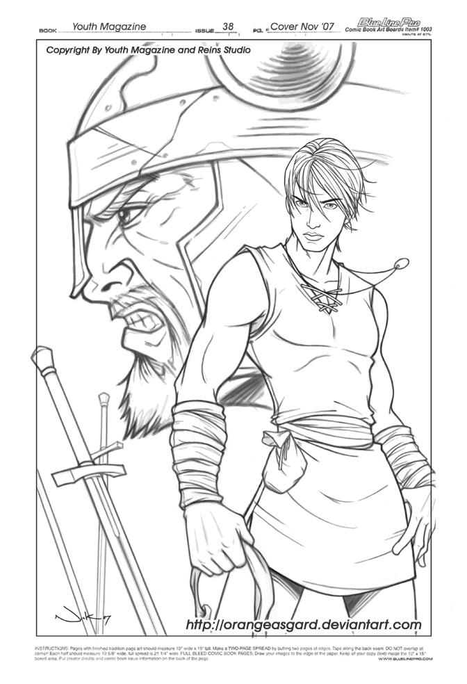 David and Goliath BW By Nico by OrangeAsgard on DeviantArt