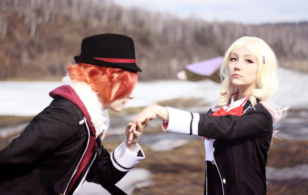 Laito Sakamaki And Yui Komori 2 By Jiniloy On Deviantart