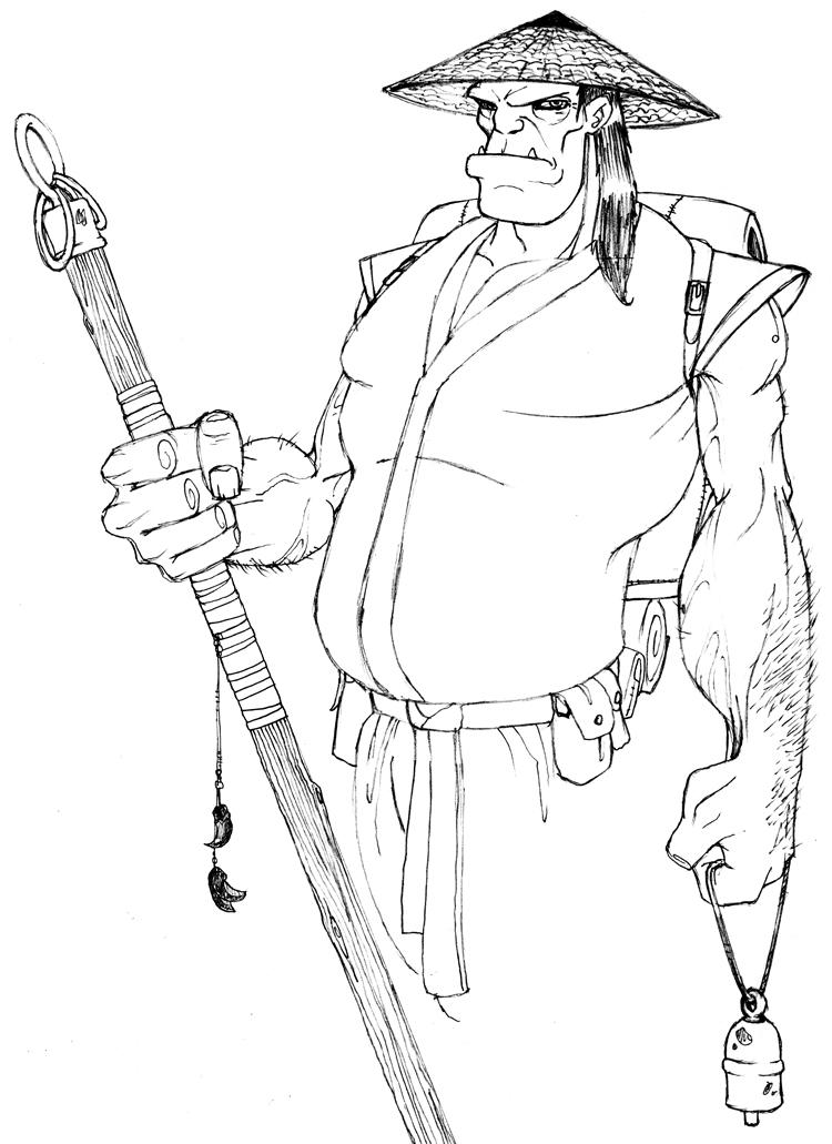 Ogre Monk By Munkendronkey On Deviantart