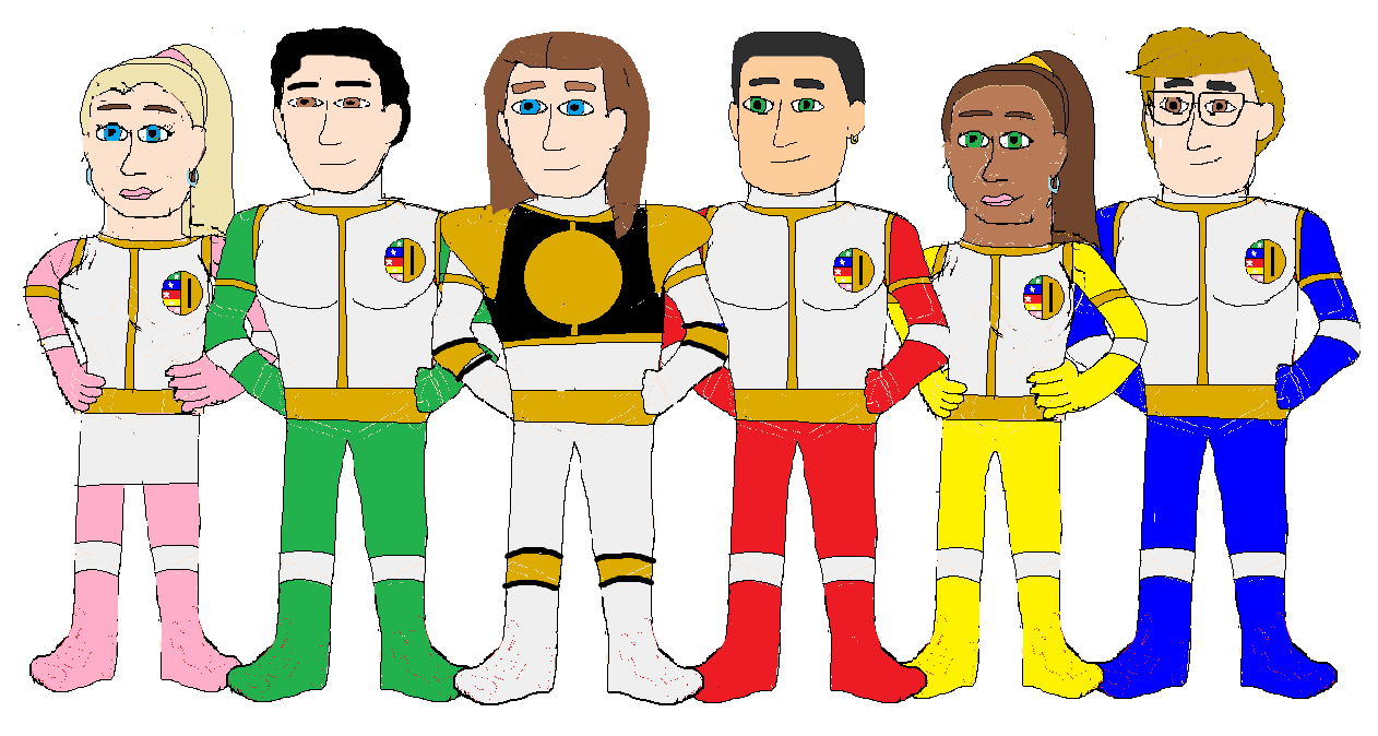 Mighty Morphin Squadron Rangers by imdb88 on DeviantArt Mighty Morphin Squadron Rangers by imdb88 on DeviantArt
