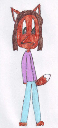 Fox person by thegalseshi on DeviantArt