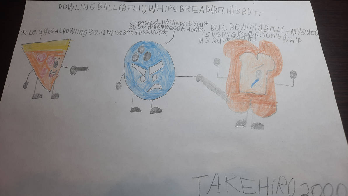 Bowling Ball Bflh Whips Bread Bflhs Butt By Takehiro2000 On Deviantart