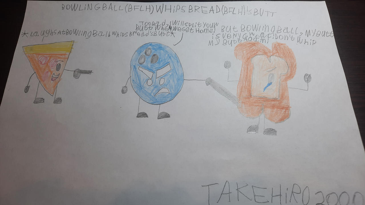 Bowling Ball Bflh Whips Bread Bflhs Butt By Takehiro2000 On Deviantart