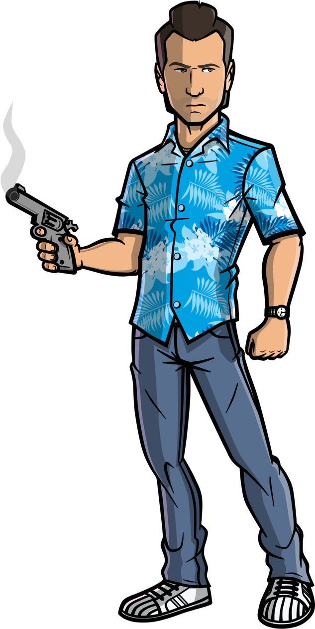 Tommy Vercetti Grand Theft Auto Vice City 2 By Dp2003games On
