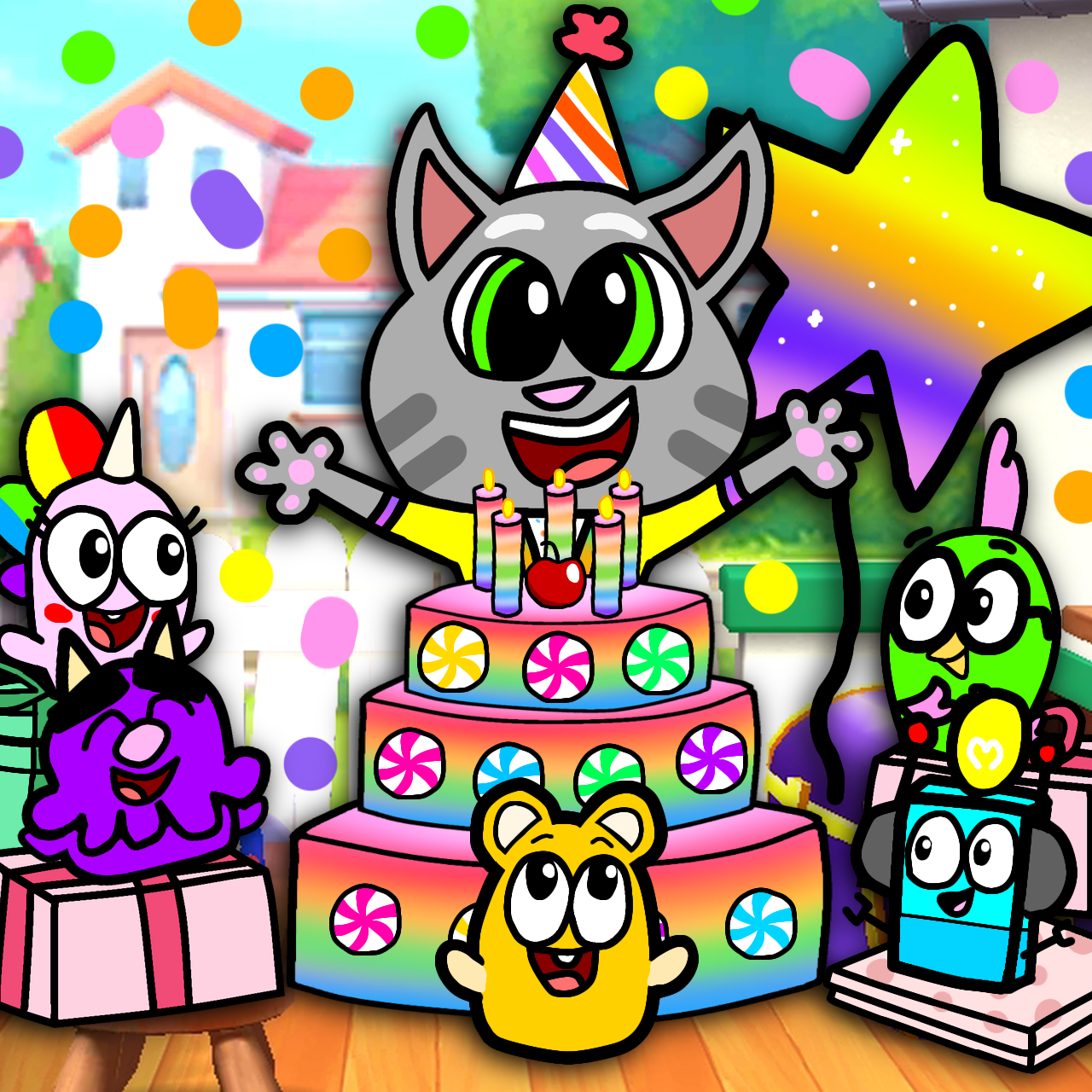 Happy Birthday Talking Tom Mtt2 By Chesqueakya2 On Deviantart