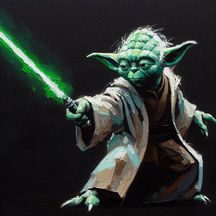Yoda Oil 1 By Trip002 On Deviantart