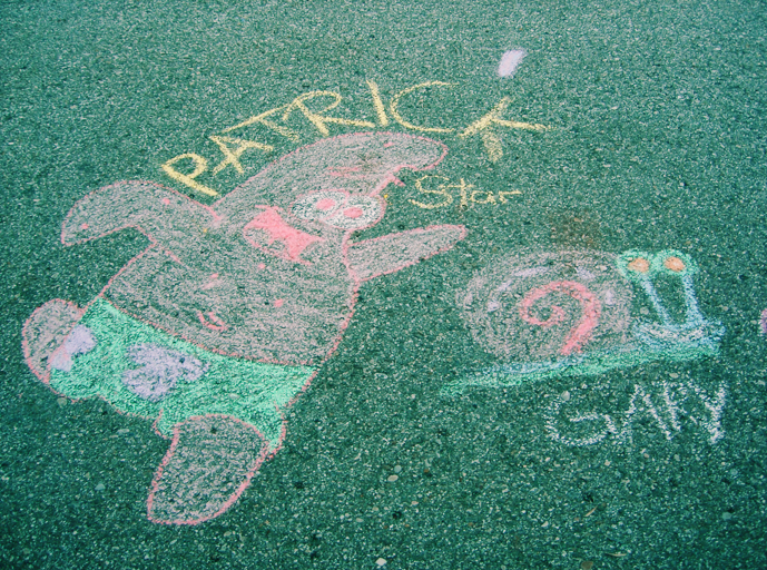 Patrick, Gary on Street by irreplaceablemartina on DeviantArt