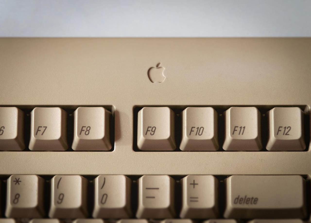 Vintage Apple Adb Port Keyboard By Eric2b01 On Deviantart