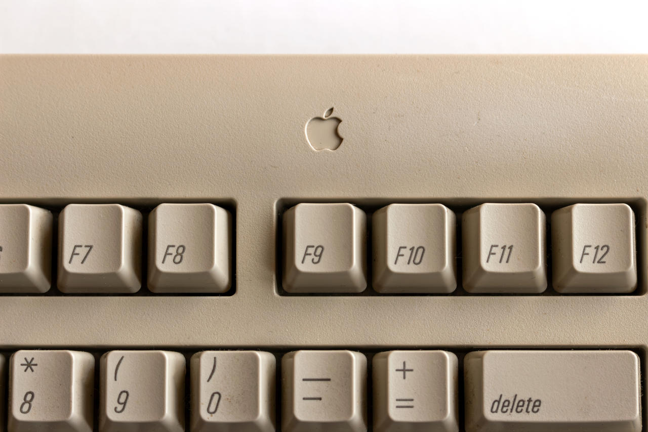 Vintage Apple Adb Port Keyboard By Eric2b01 On Deviantart