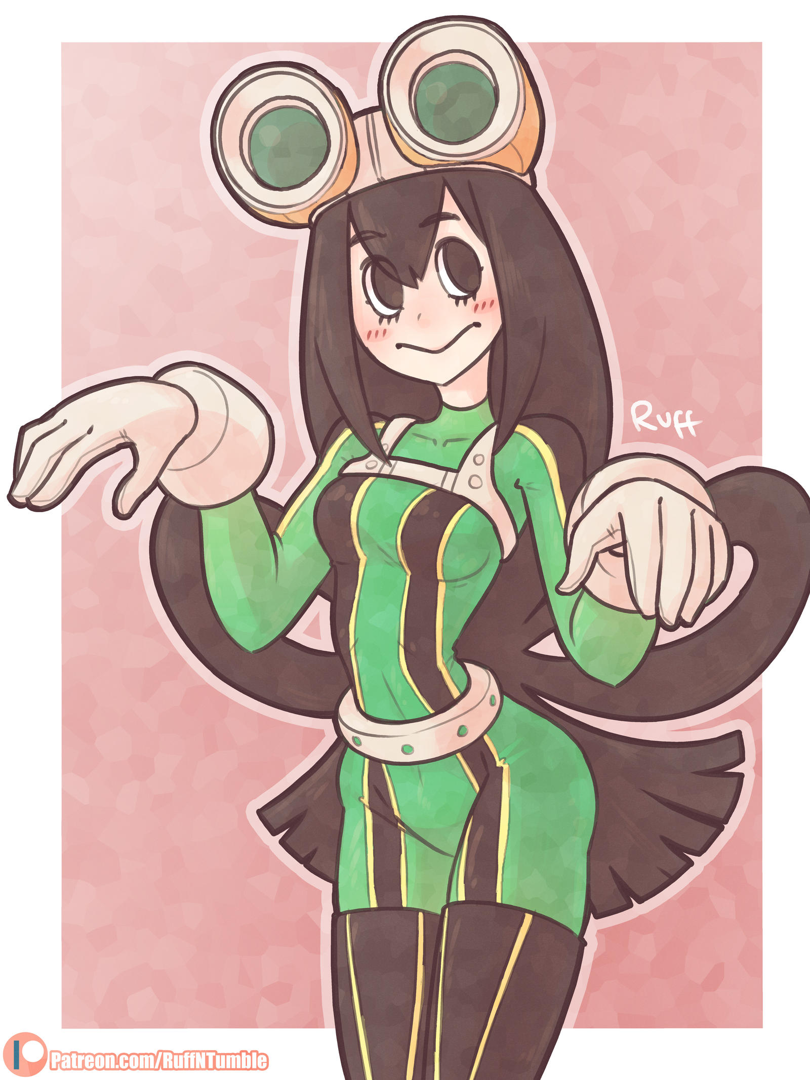 Tsuyu Asui Froppy By Ruff Sketches On Deviantart