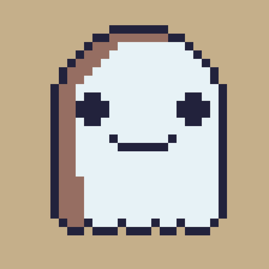 Pixel Art Ghost By Eddocode On Deviantart