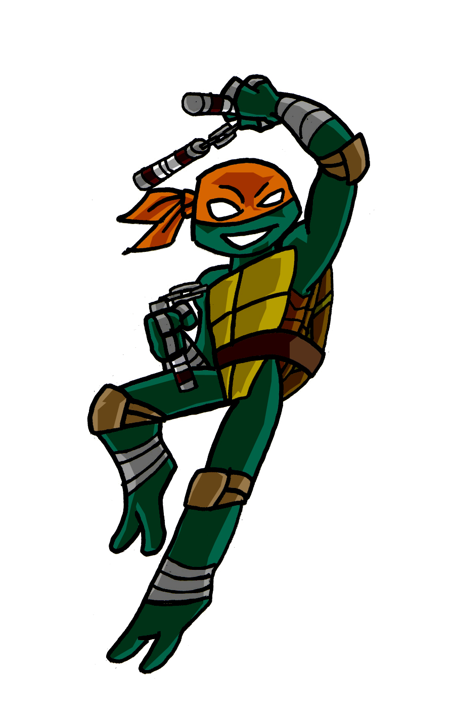 ULTIMATE TMNT Mike Redesign by Dreven on DeviantArt ULTIMATE TMNT Mike Redesign by Dreven on DeviantArt