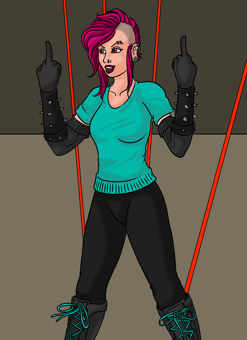 Punk Girl Extreme Wedgie By Rwedgie On Deviantart