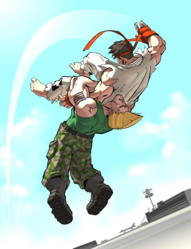 UFS - Mid Air German Suplex by UdonCrew on DeviantArt