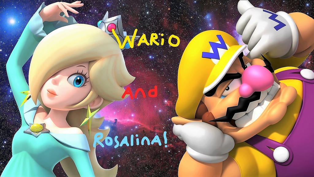 Wario And Rosalina Photoshop Kinda By Hypermario24 On Deviantart