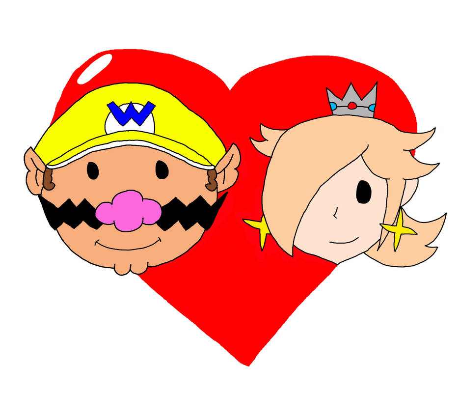 I Love Wario And Rosalina By Hypermario24 On Deviantart