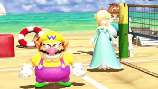Wario And Rosalina Flexing On The Beach By Hypermario24 On Deviantart