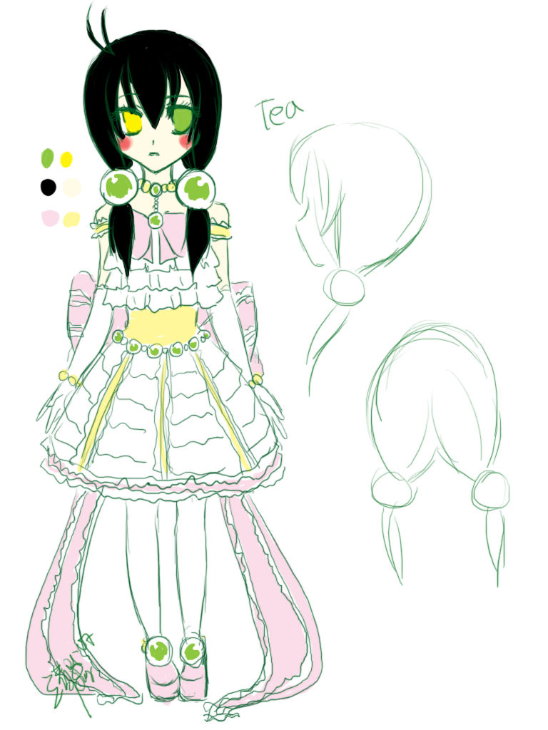 Tea character sheet by jade-kami-cat on DeviantArt