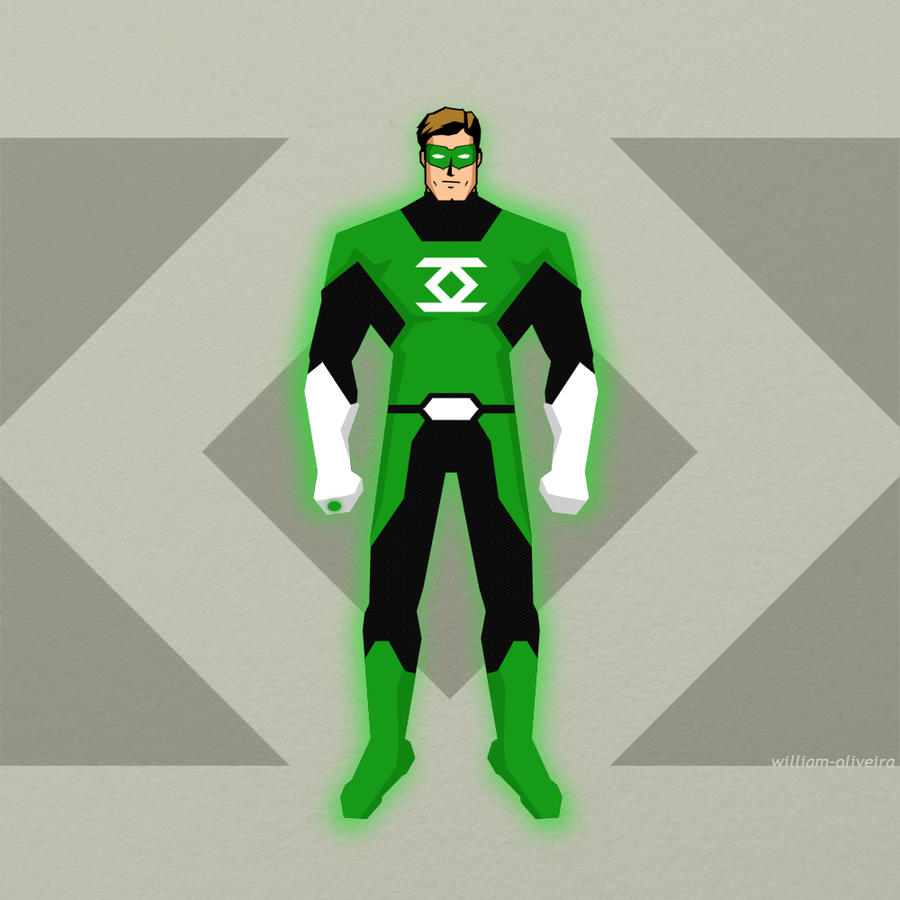 Green Lantern Redesign By William Oliveira On Deviantart