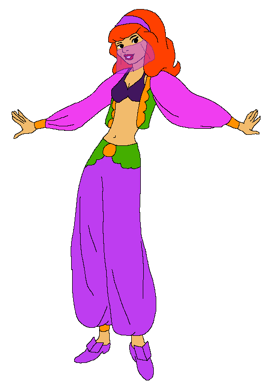 Daphne In A Harem Outfit By Danfrandes On Deviantart