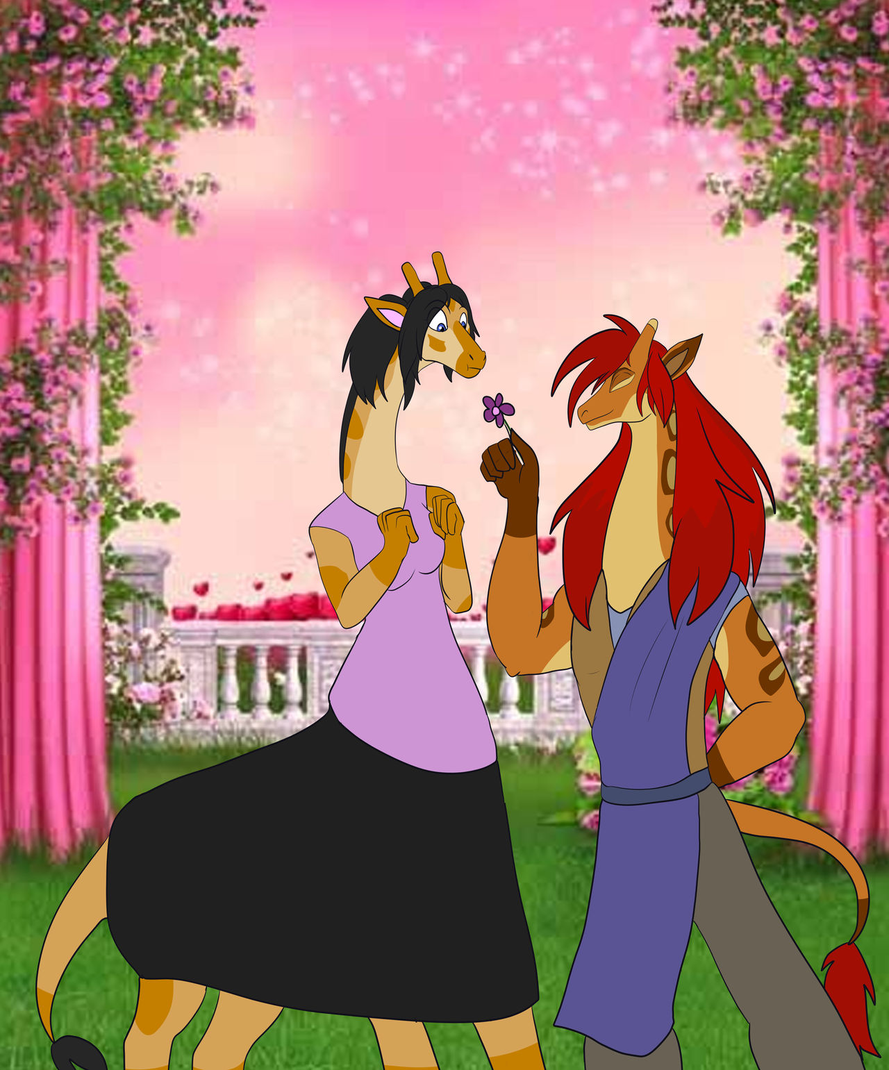 Valentines 2023 Scarlett And Lucy By Demonthatdraws On Deviantart