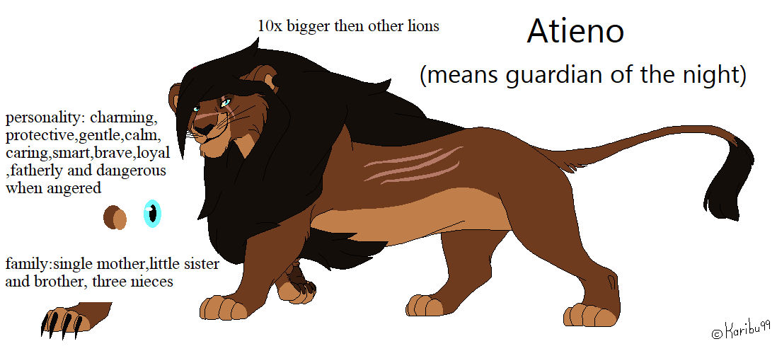 Lion King Oc By Rainbowblitz2002 On Deviantart