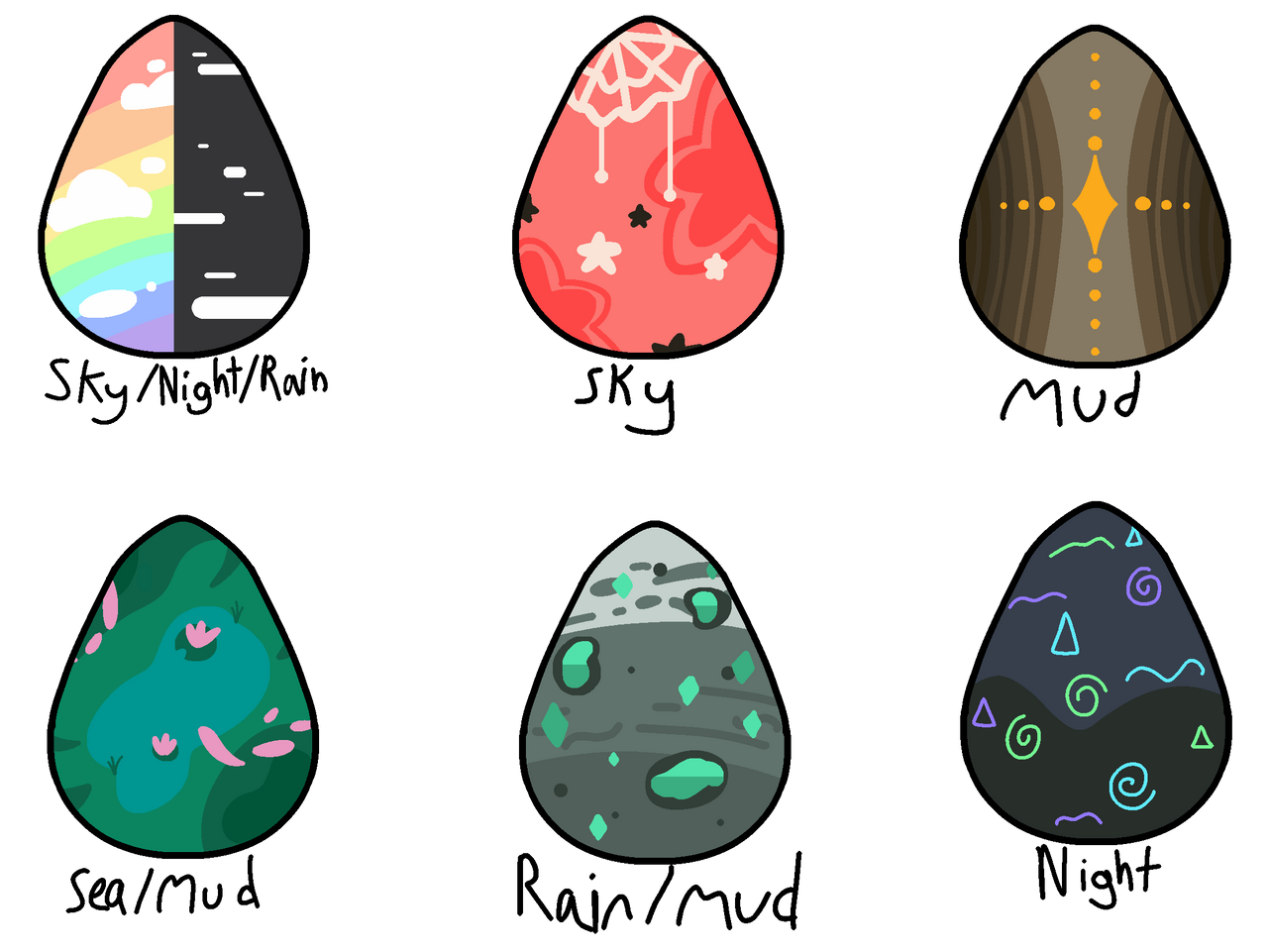 WoF Egg Adopts! by AEvilHappyParadise on DeviantArt WoF Egg Adopts! by AEvilHappyParadise on DeviantArt