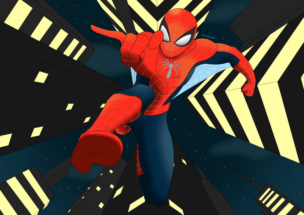 Look Out! Here Comes The Spider-man! By Luccaworld On Deviantart