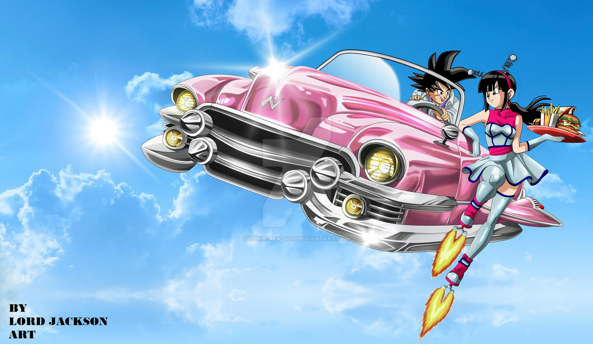 Goku And Chichi Cover By Lordjack Son On Deviantart