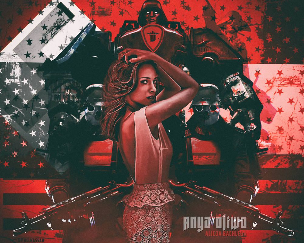 Anya Oliwa Wolfenstein Ii The New Colossus By Allkassar On Deviantart