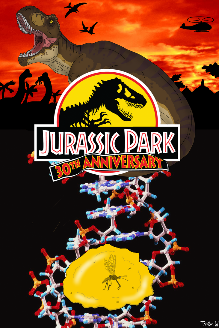 Jurassic Park 30th Anniversary By Trefrex On Deviantart