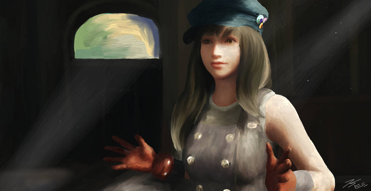 Kyrie Canaan From Final Fantasy 7 Remake By Itskee On Deviantart