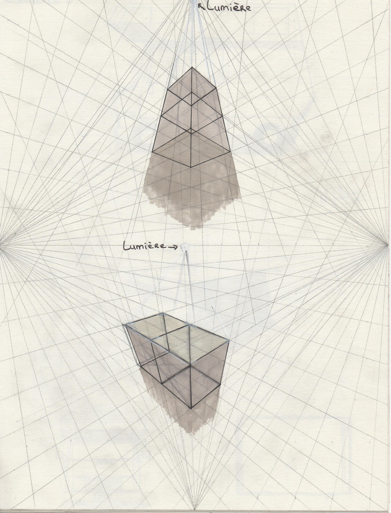 Exercices de perspective 3 by ElerinaSirelia on DeviantArt Exercices de perspective 3 by ElerinaSirelia on DeviantArt