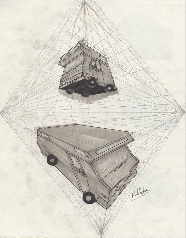 Exercices de perspective vehicule 4 by ElerinaSirelia on DeviantArt Exercices de perspective vehicule 4 by ElerinaSirelia on DeviantArt